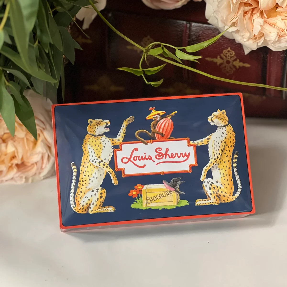 Louis Sherry Champagne Truffles | Howard Harrison Cheetah Tin – Cat ...